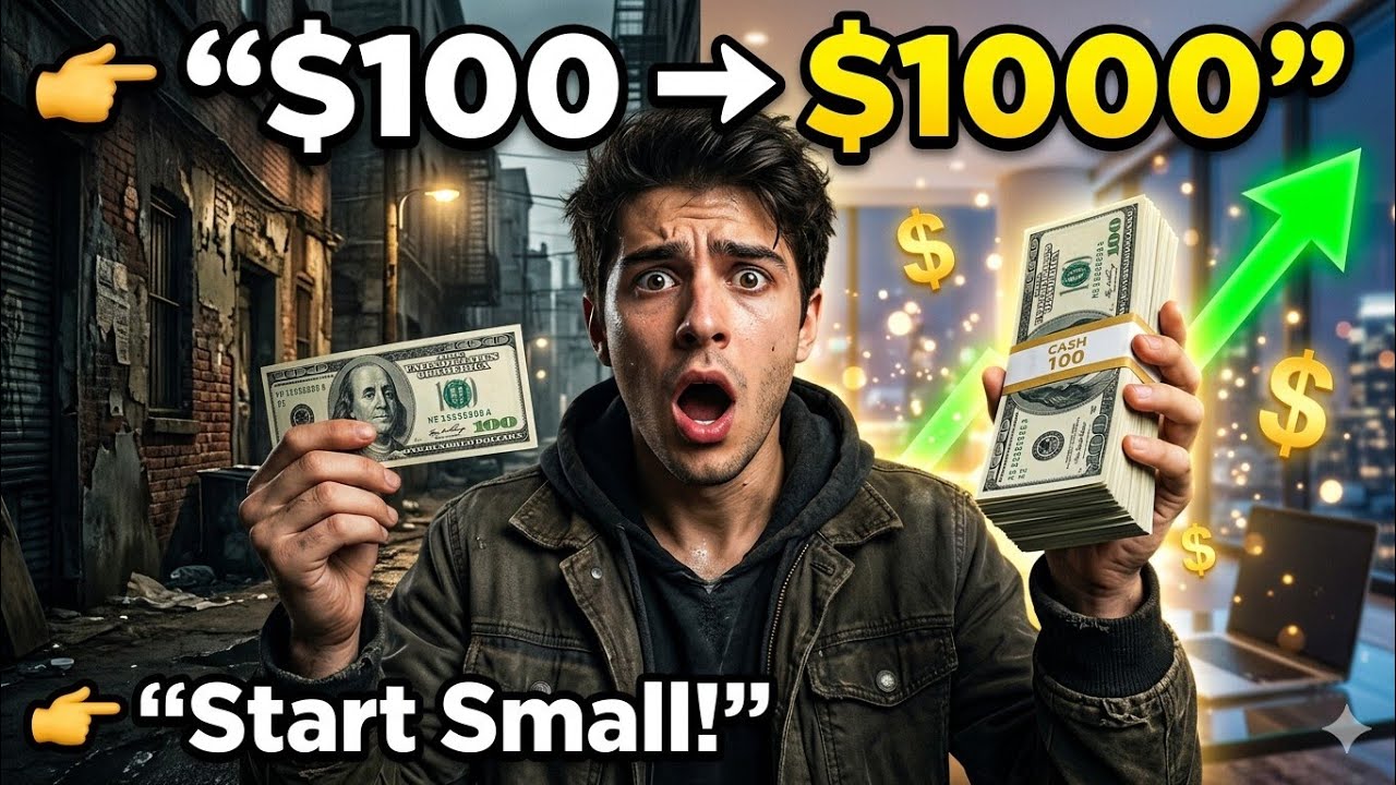 How to Grow Money with $100 to $1000 in America (Step-by-Step for Beginners