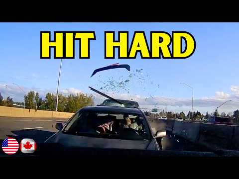 North American Car Crash Compilation - 707