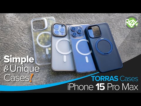 TORRAS Cases for iPhone 15 Pro Max!