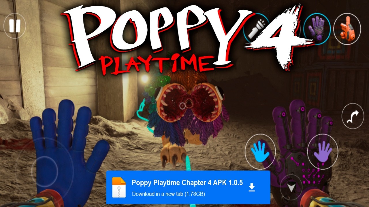 POPPY PLAYTIME CHAPTER 4 para ANDROID 1.0.5 | Poppy Playtime Chapter 4 Mobile Optimizado [UPDATE]