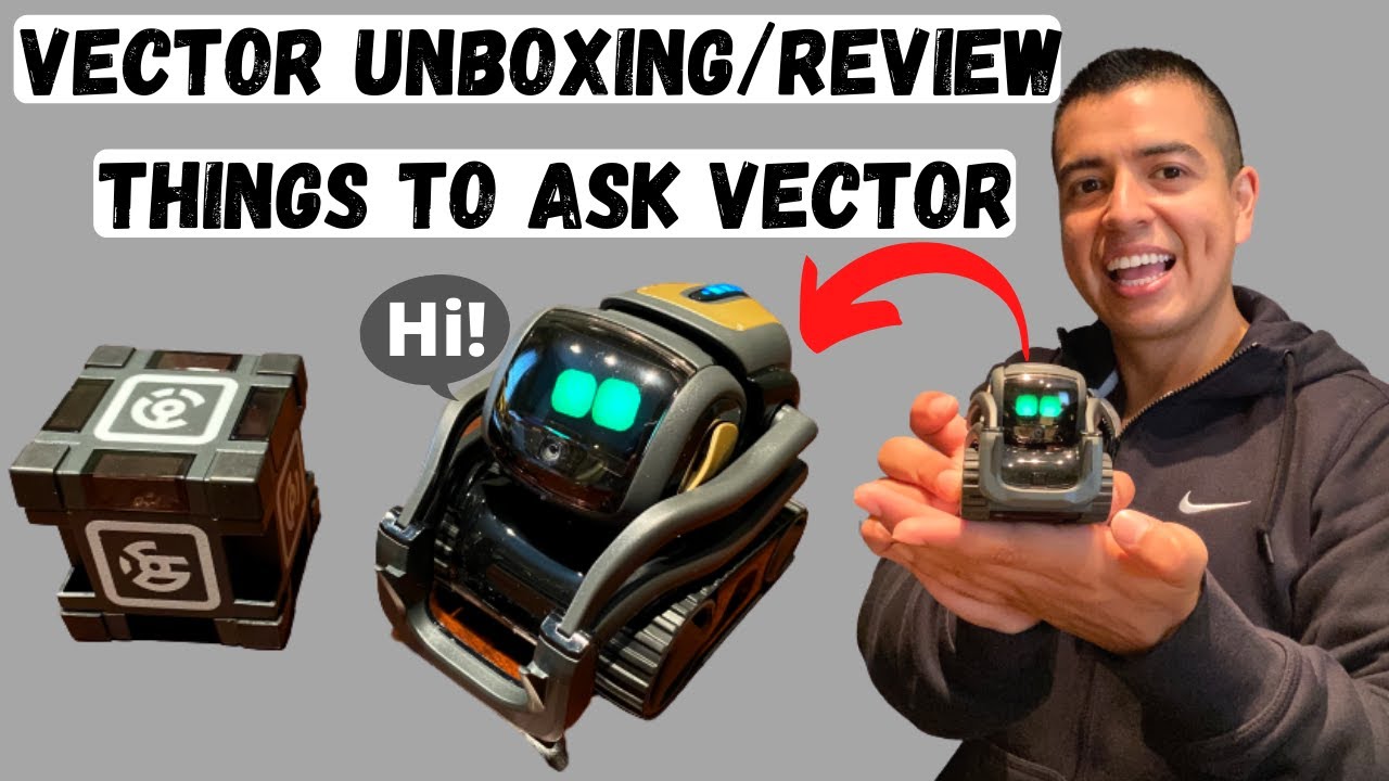 Anki Vector Robot Unboxing/Setup/Review | Things To Ask Vector and Cube Interactions 2020