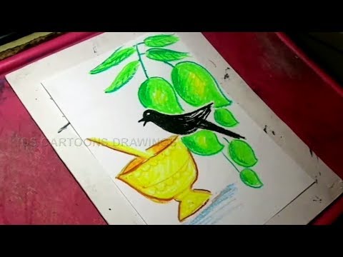 How to Draw Ugadi festival Greeting color Drawing – Phy's Blog