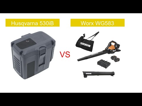 Husqvarna 530iB vs Worx WG583: Best Leaf Blowers for Effortless Yard Cleanup