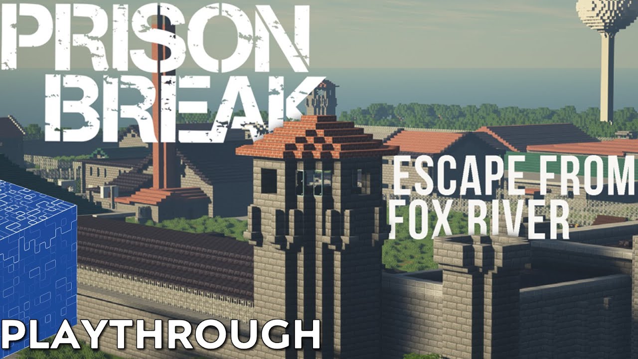 Prison Break - Escape from Fox River | Minecraft Escape Map Playthrough