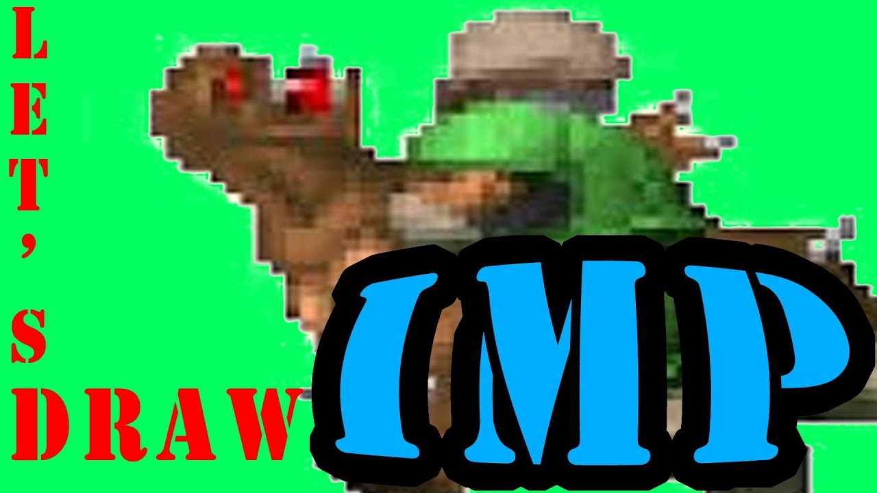 Let's draw the imp from DOOM 1 & 2. And the importance of your cat smelling your USB devices