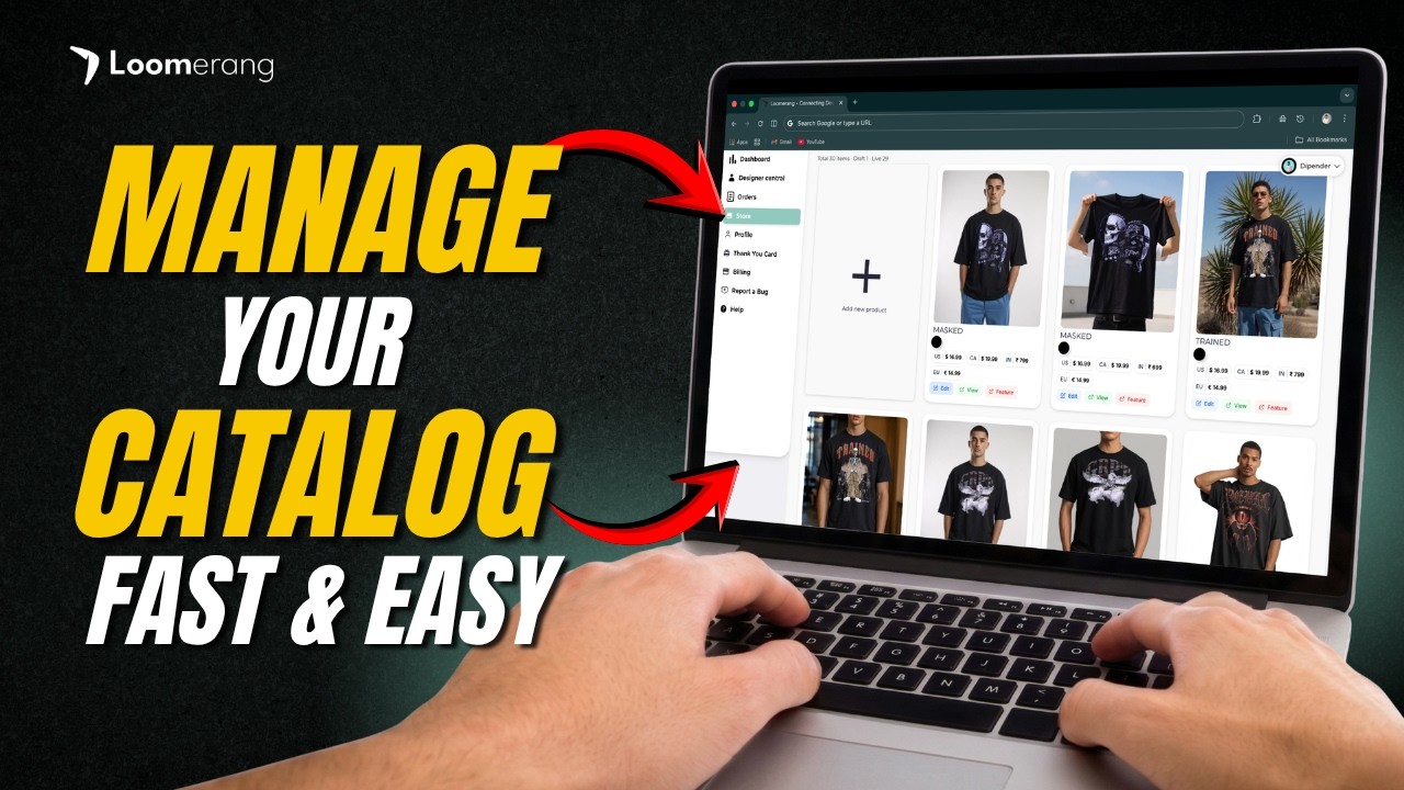 Manage Your Catalog in Loomerang (Fast & Easy Way)