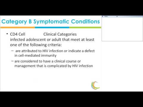 Clinical Webinar #2 - HIV Classification, Opportunistic Infection Prophylaxis and Immunization