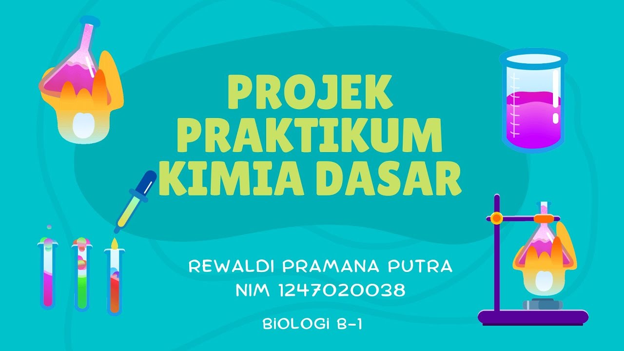 PRAKTIKUM KIMIA DASAR II Reaksi - Reaksi Kimia ^^ II Rewaldi Pramana Putra [1247020038]