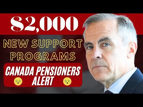 Canada Pensioners Alert: Service Canada Rolls Out $2,000 Checks in New Support Programs!