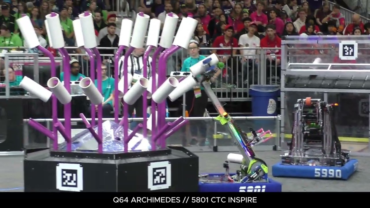 Q64 ARCHIMEDES // 5801 CTC INSPIRE // CLEAN ROBOT VIDEO