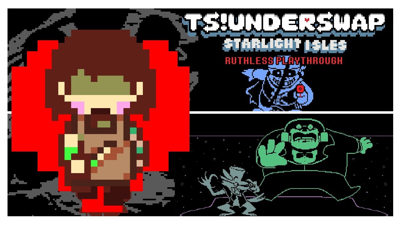TS!UnderSwap Ruthless Route | Full Playthrough (Genocide)
