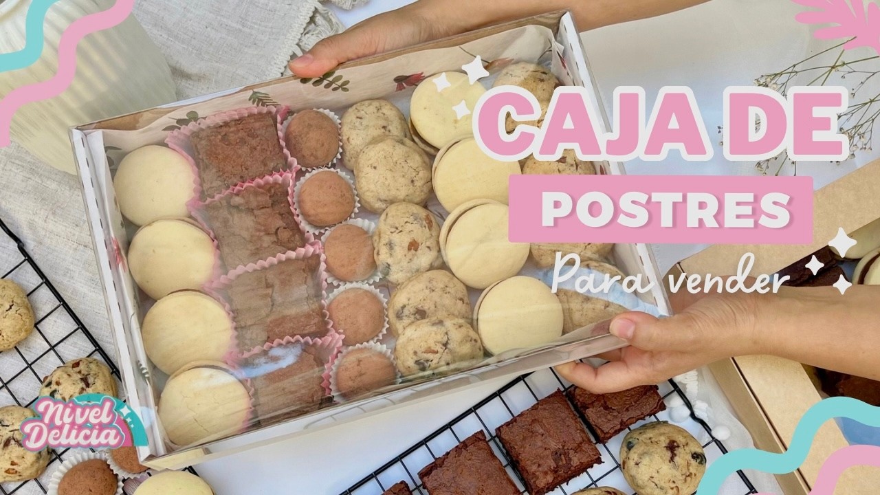HOME-BASED BUSINESS 🤑 Earn money with this DESSERT BOX FOR SALE 🍪📦 Easy, profitable, and delicious