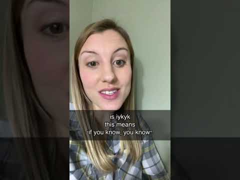 Learn the English texting abbreviation “IYKYK” | #shorts #englishlesson #englishslang