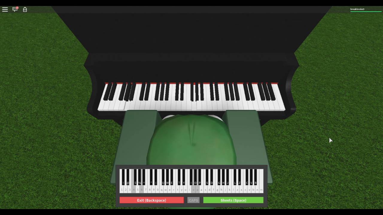 Roblox Virtual Piano - Hallelujah