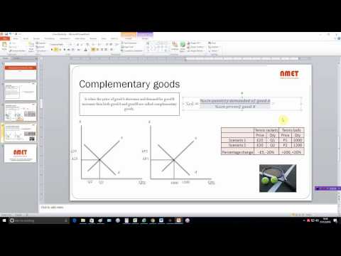 6 Xed and complementary goods