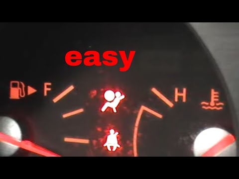 How to Reset Nissan 350Z Airbag Light and Infiniti G35 air bag reset
