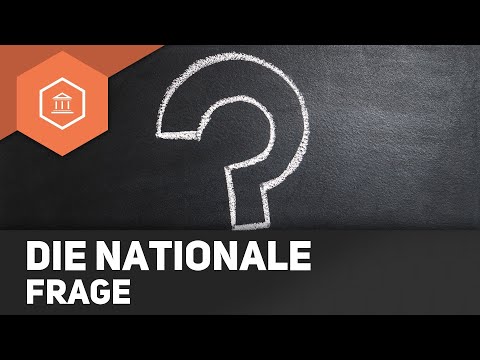 Die Nationale Frage - Großdeutsch oder Kleindeutsch