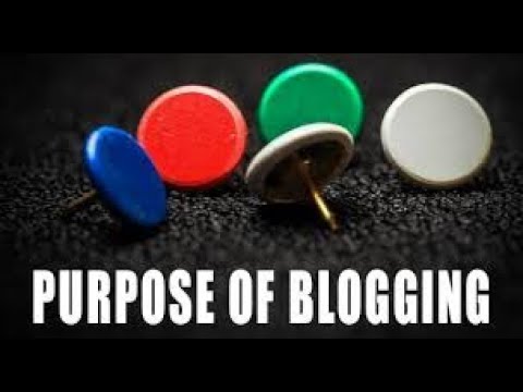 Purpose of Blog in Hindi language