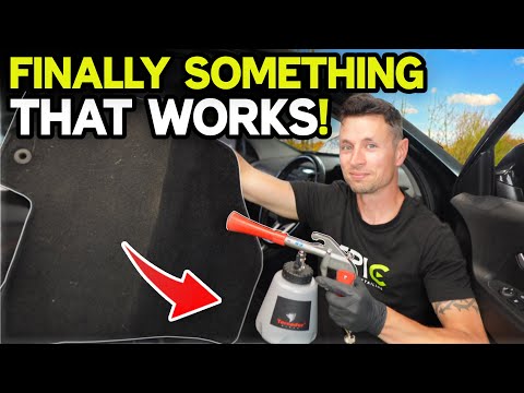 The Tornador Car Cleaning gun is a game changer for interior Detailing!