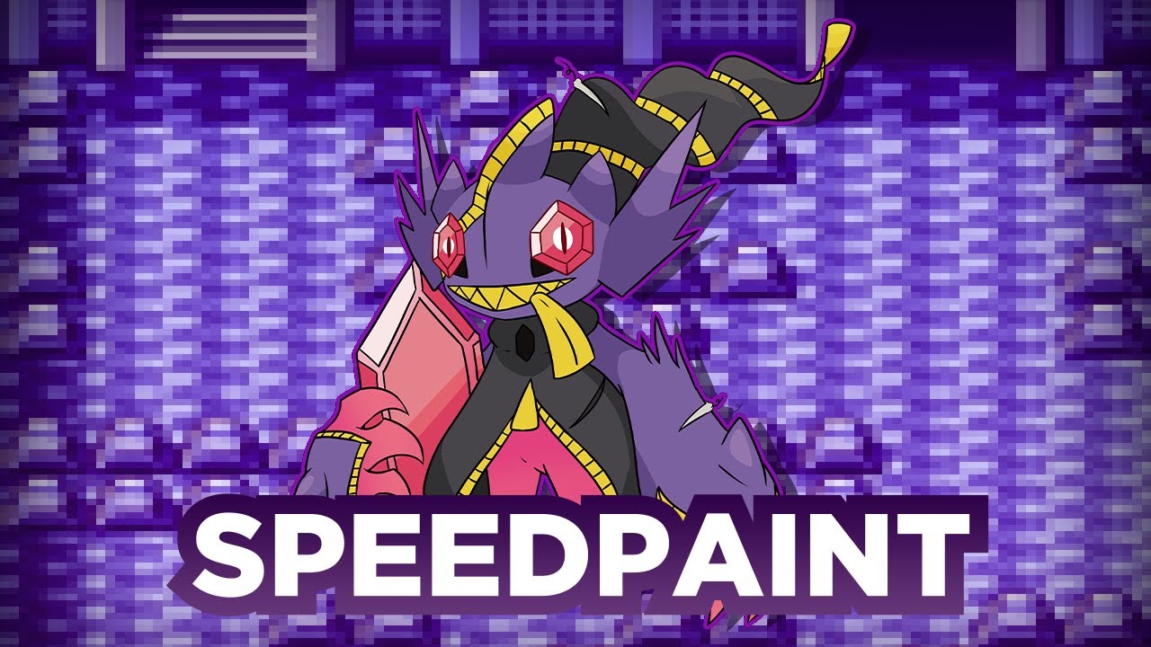 Mega Sableye & Mega Banette Fusion -  Speedpaint