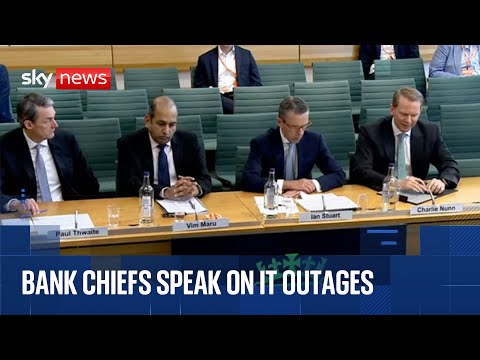 Major bank chiefs appear before Treasury Select Committee
