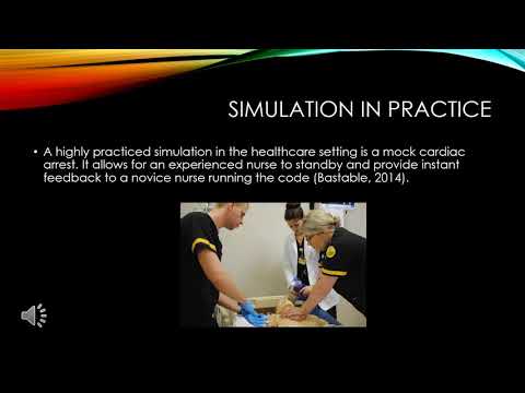 Simulation teaching method