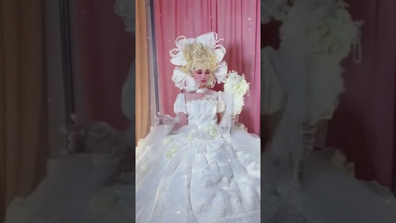 Crossdresser Sissy Bride Princess Cosplay #sissy #crossdress #cute #cosplay #petticoats