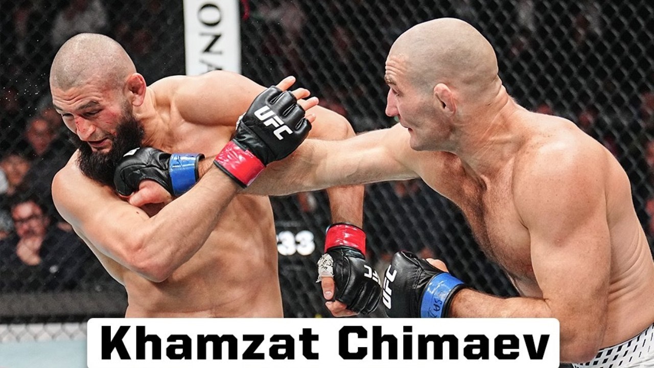 Khamzat Chimaev vs Sean Strickland Full Fight Highlights | UFC 328: Middleweight Championship