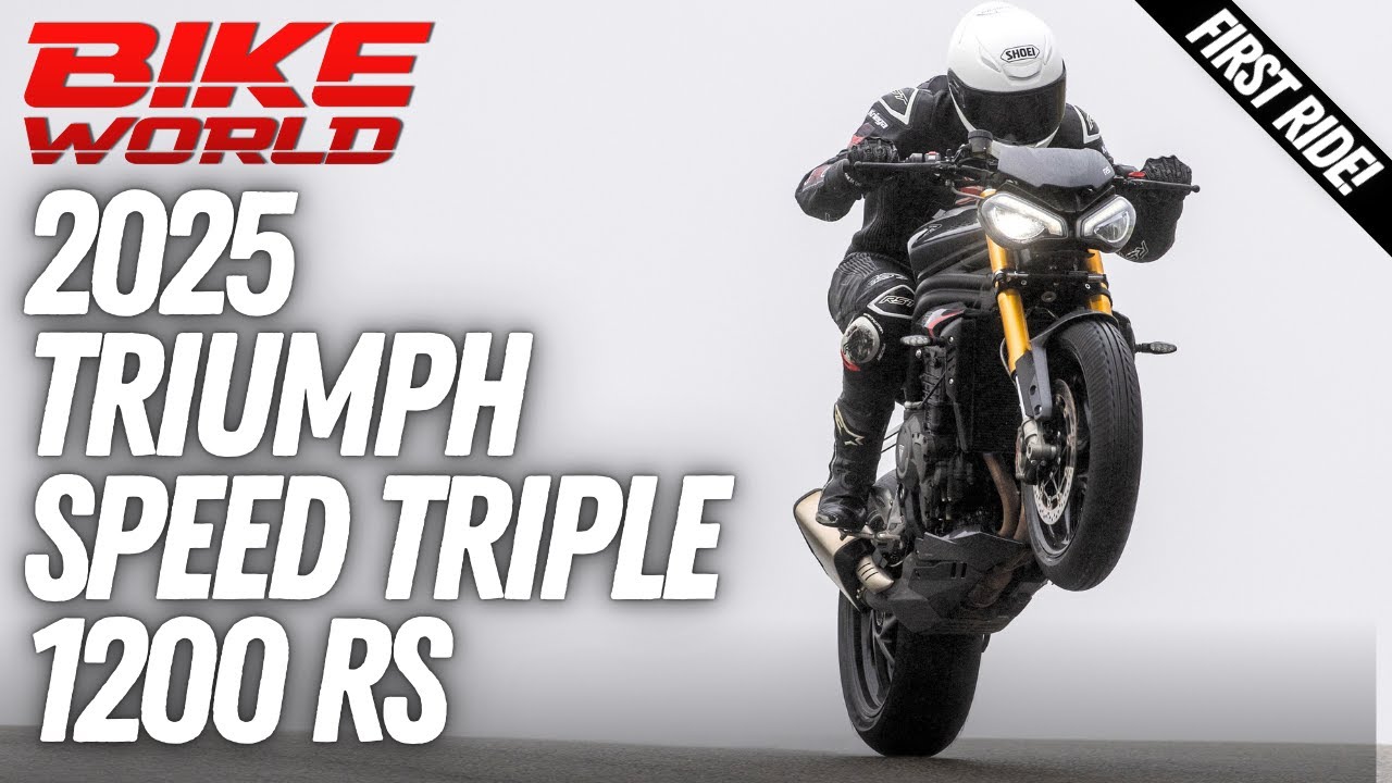 2025 TRIUMPH SPEED TRIPLE 1200 RS | FIRST RIDE ON TRACK & ROAD