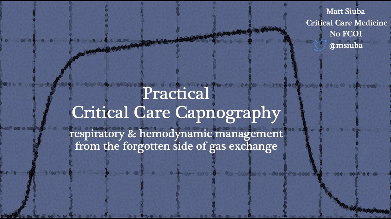 Practical Critical Care Capnography