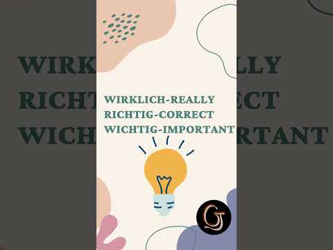 What is exact meaning of this confusing words Wirklish, Richtig, Wichtig???