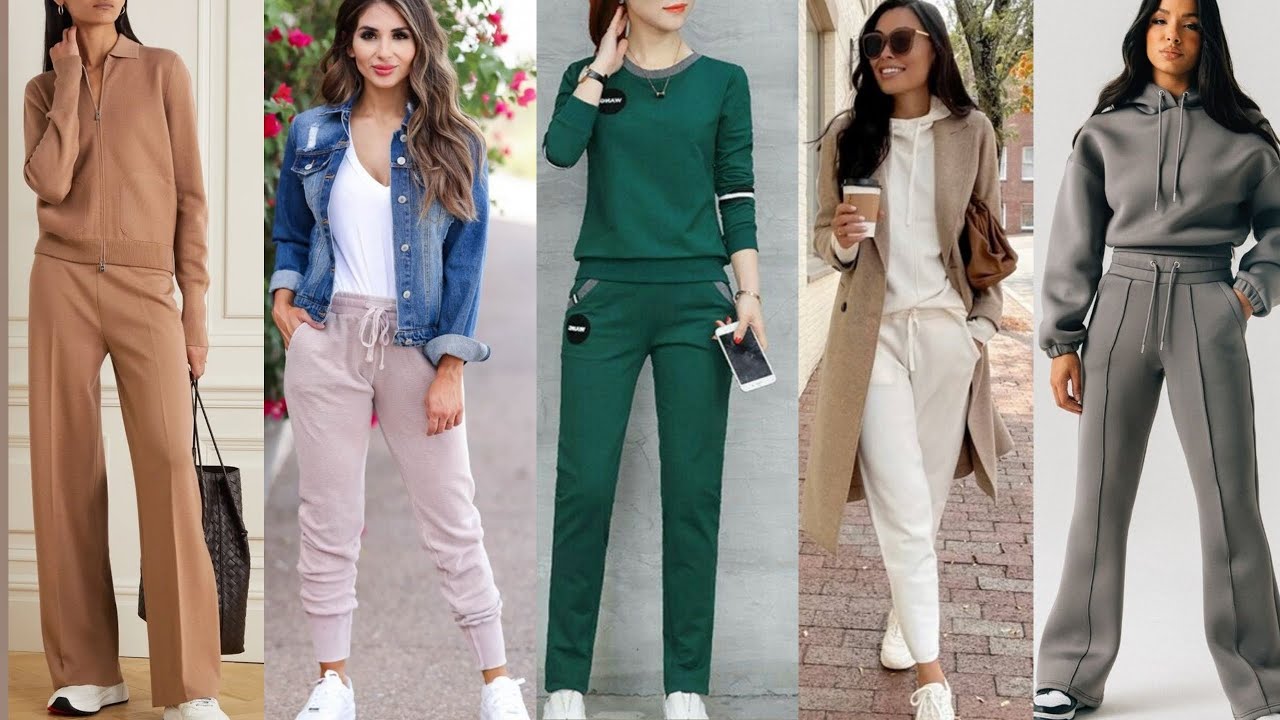 COMO COMBINAR PANTALONES CHANDAL O JOGGER LOOKS  CASUALES Y CON ESTILO DE MODA PARA 2024