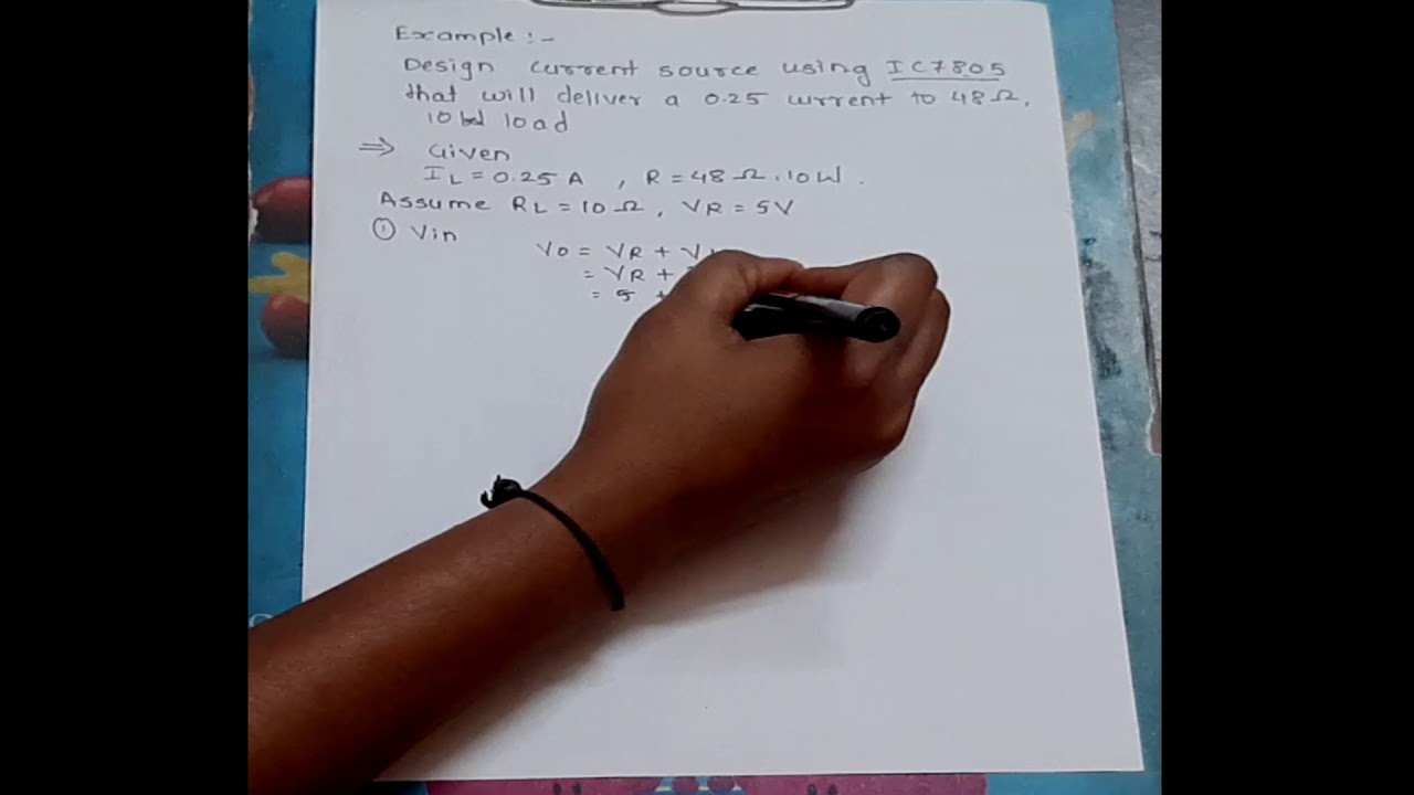 Example based on IC 7805