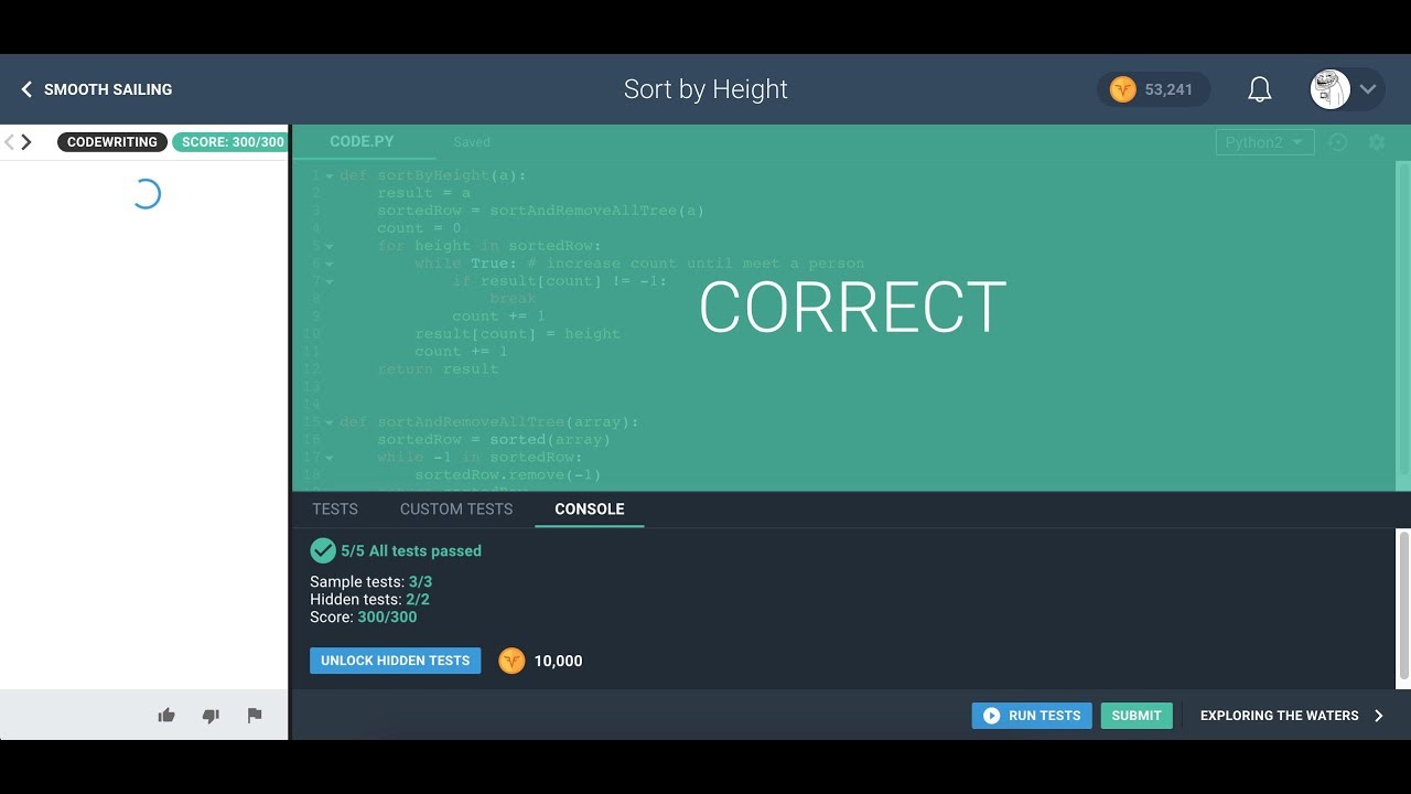 Avoid Obstacles - Codefights - Python