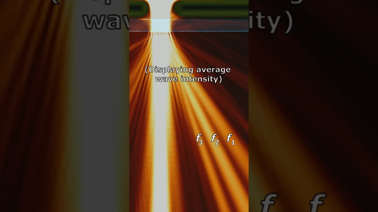 Wave frequencies passing a grating