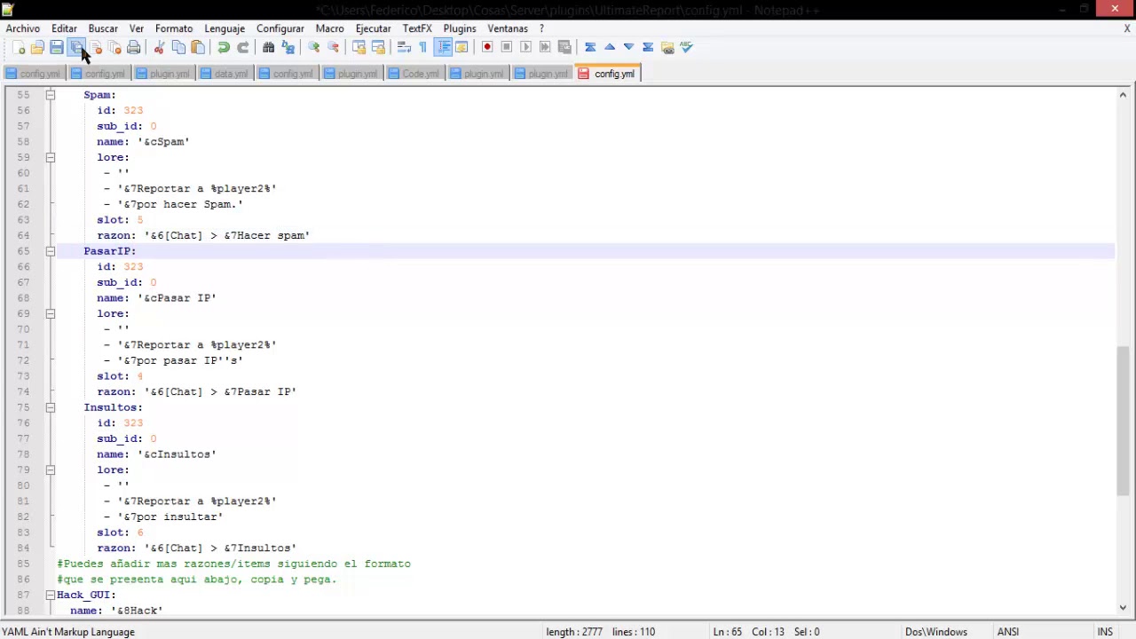 UltimateReport Plugin | Report Players | Premium