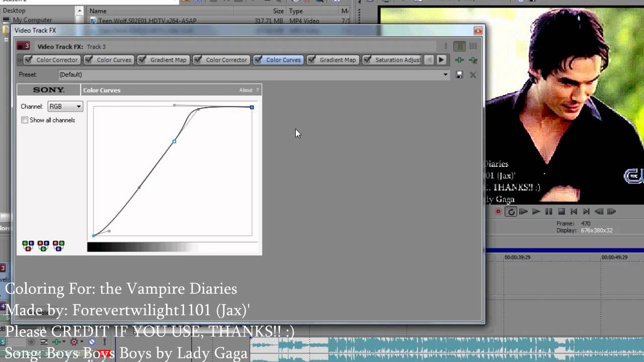 The Vampire Diaries - Coloring Tutorial #38 [+DL]