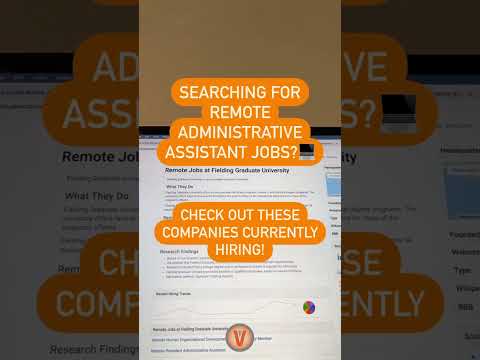 Remote Administrative Assistant Job Openings - Companies Currently Hiring! | Virtual Vocations
