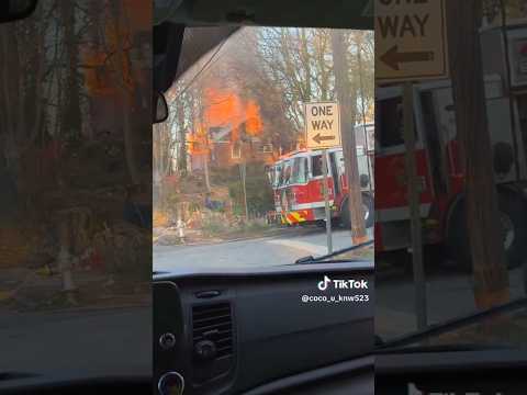 Involved House Fire. Atlanta GA. 3-12-25