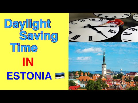 Daylight Saving Time 2022 in Estonia πͺπͺ
