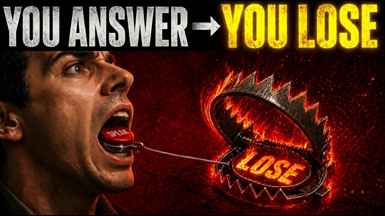 5 Questions You Must Never Answer — They Take Your Power | Machiavelli Psychology