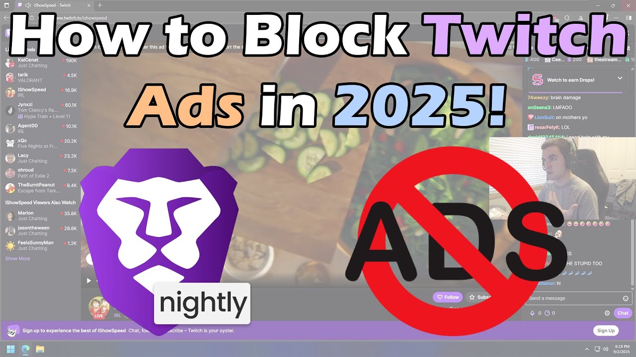 How to Block Twitch Ads in 2025!