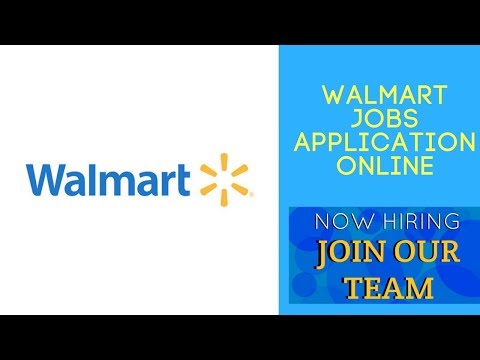 Walmart jobs application online-How to apply to Walmart online