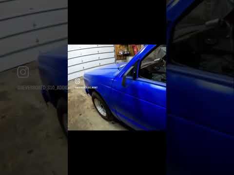 Baby blue #shorts #lowered #chevrolet #s10 #4cylinder #2wd