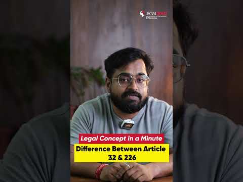 Difference between Article 32 & 226 of the Indian Constitution #article32 #article226