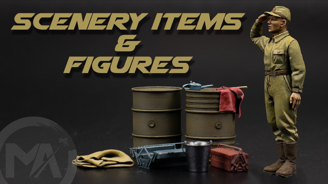 | CREALITY HALOT X-1 | How to paint 1/48 Figures and Accessories?