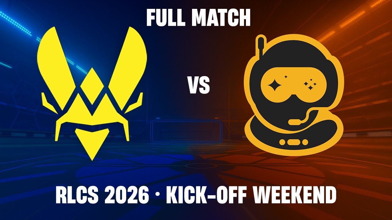 [FULL MATCH] Vitality vs SSG | RLCS 2026 Kick-Off Weekend