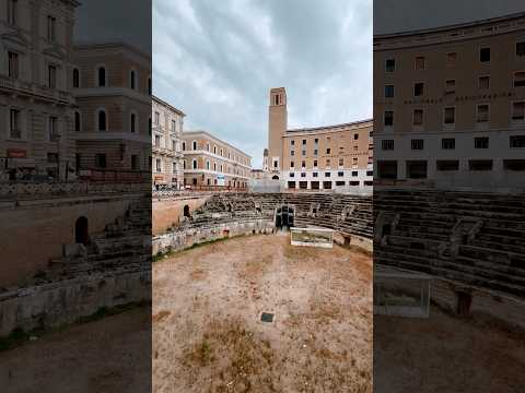 ๐ฎ๐น #amphitheatre #lecce #puglia #italy #travelpuglia #travelitaly #travellingwithoutmoving
