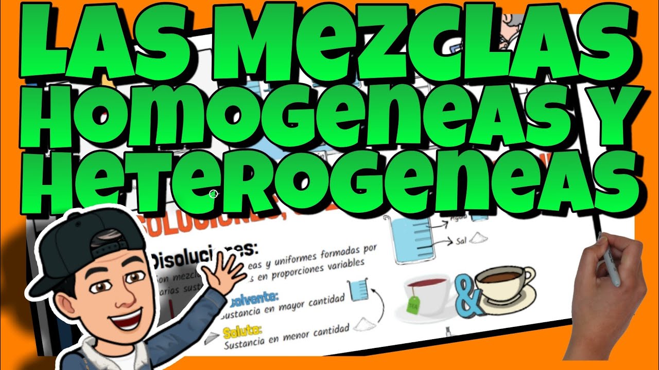 ⚗ MEZCLAS HOMOGÉNEAS y HETEROGÉNEAS | Química