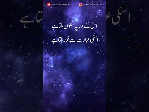 Islamic Poetry Status in Urdu | @TheIslamicWarriors #ytshorts #islamicpoetry #islamicpoetrystatus